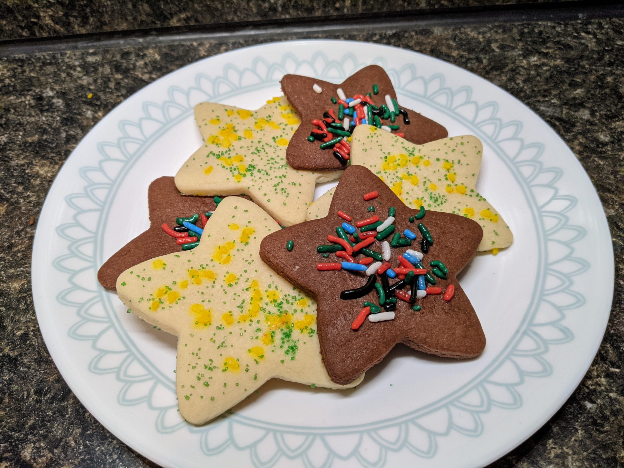 ChocoRia Chocolate Sugar Cookies - Flour and Sunflowers