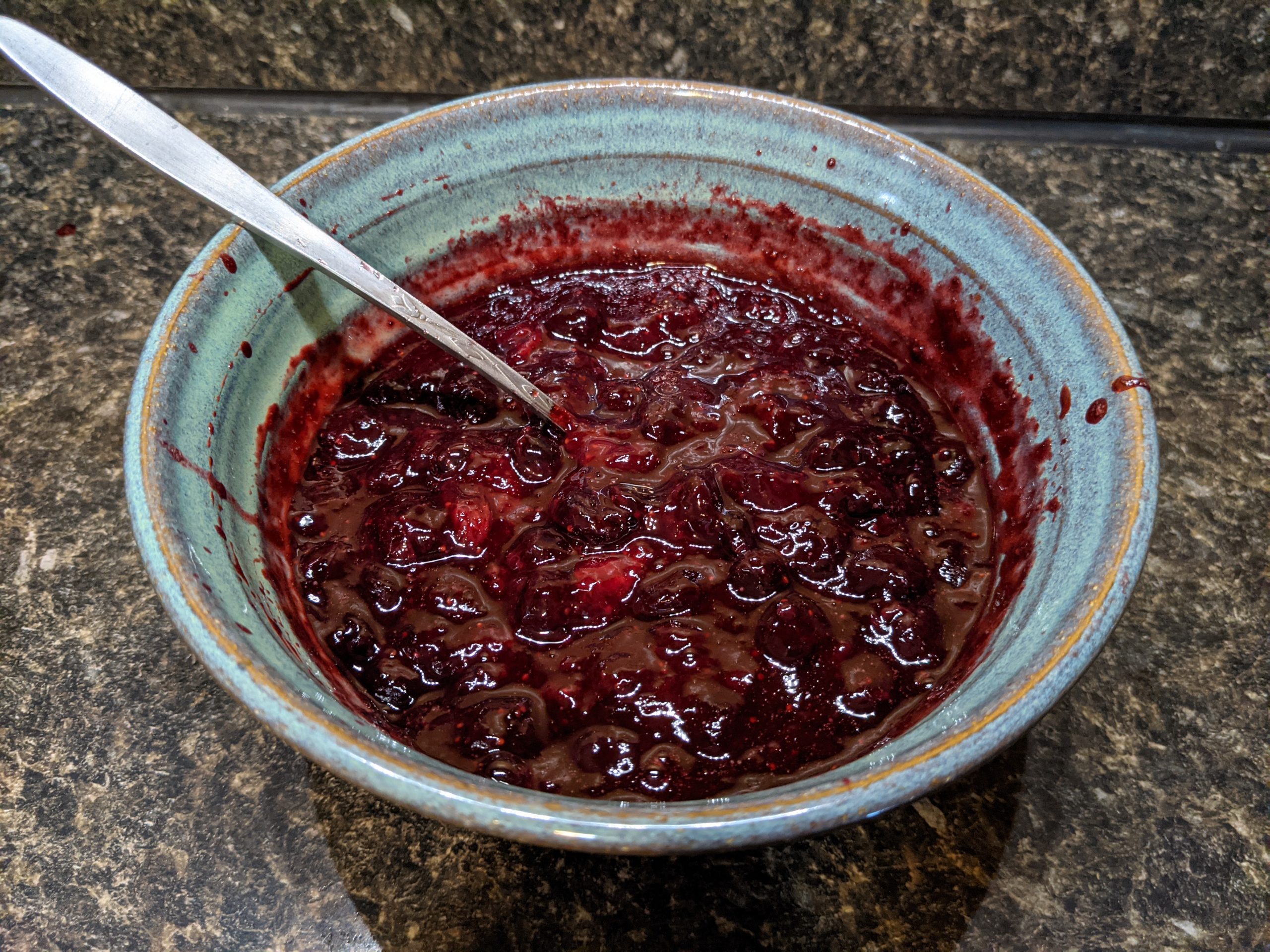 Simple and Easy Berry Compote - Flour and Sunflowers