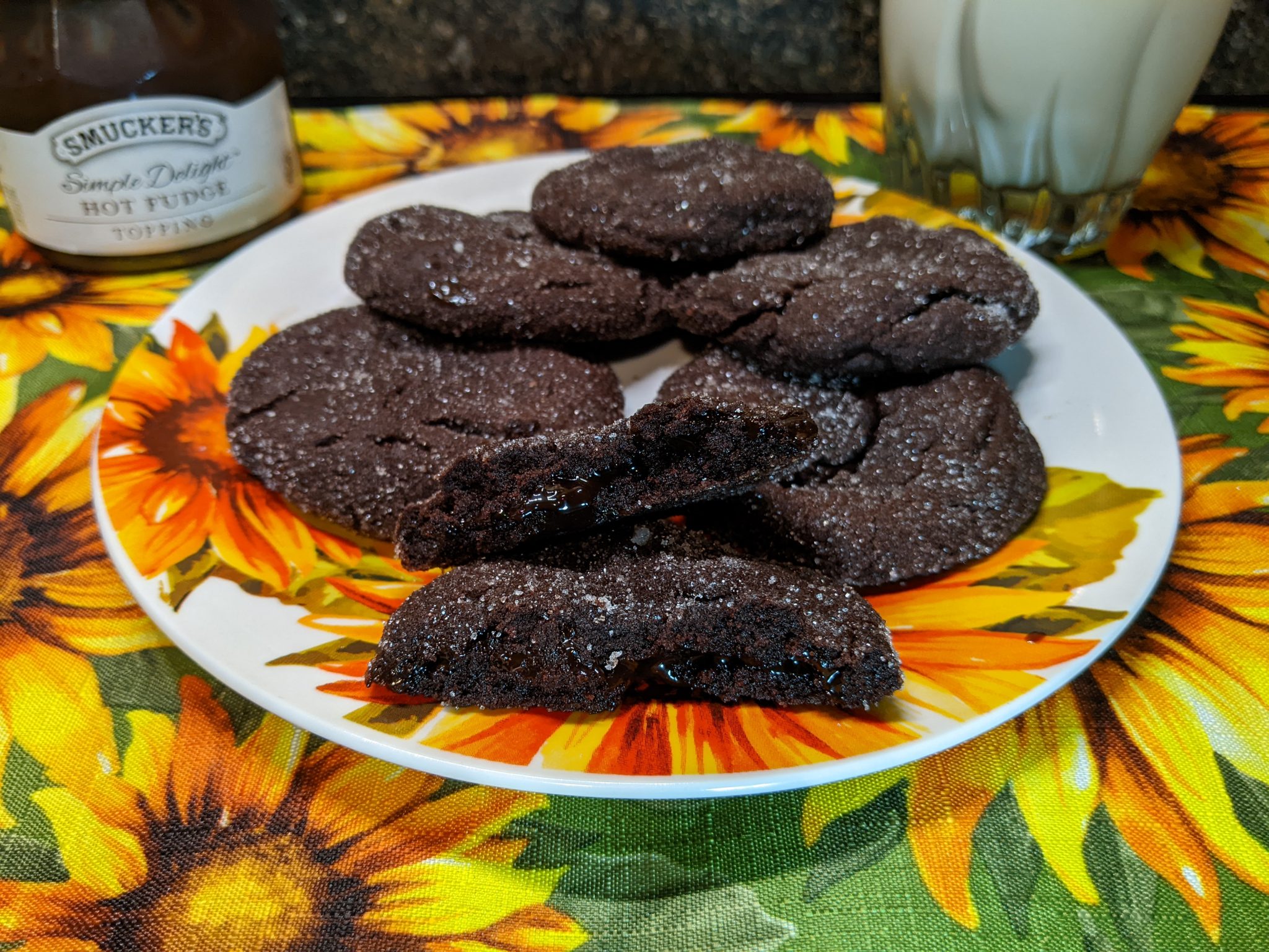 Chocolate Lava Cookies - Flour and Sunflowers
