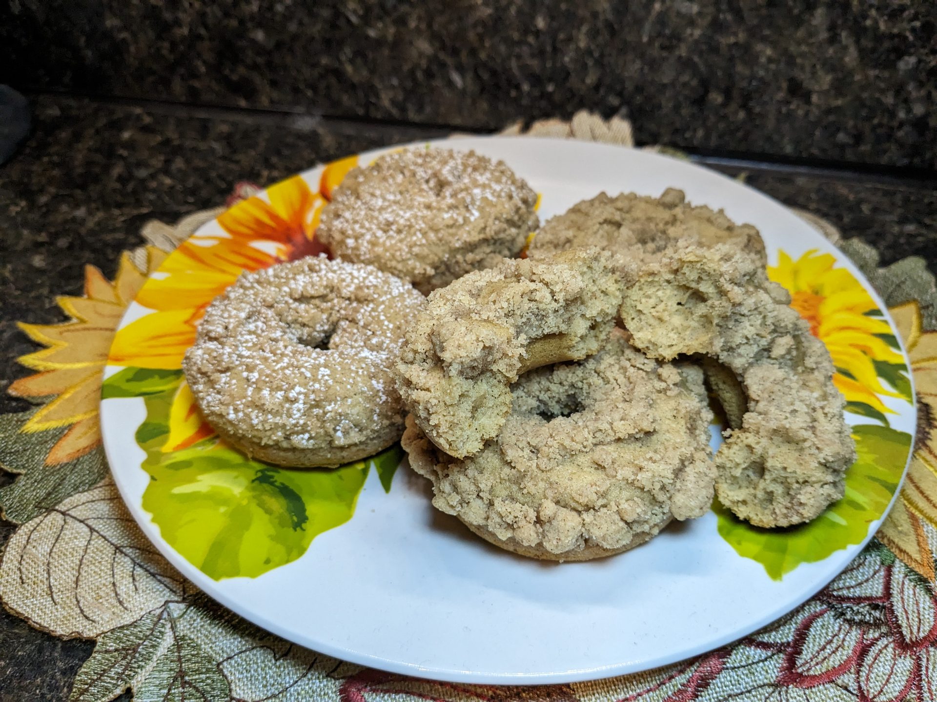Copycat Snacks: Entenmann's Crumb Topped Donuts - Flour and Sunflowers