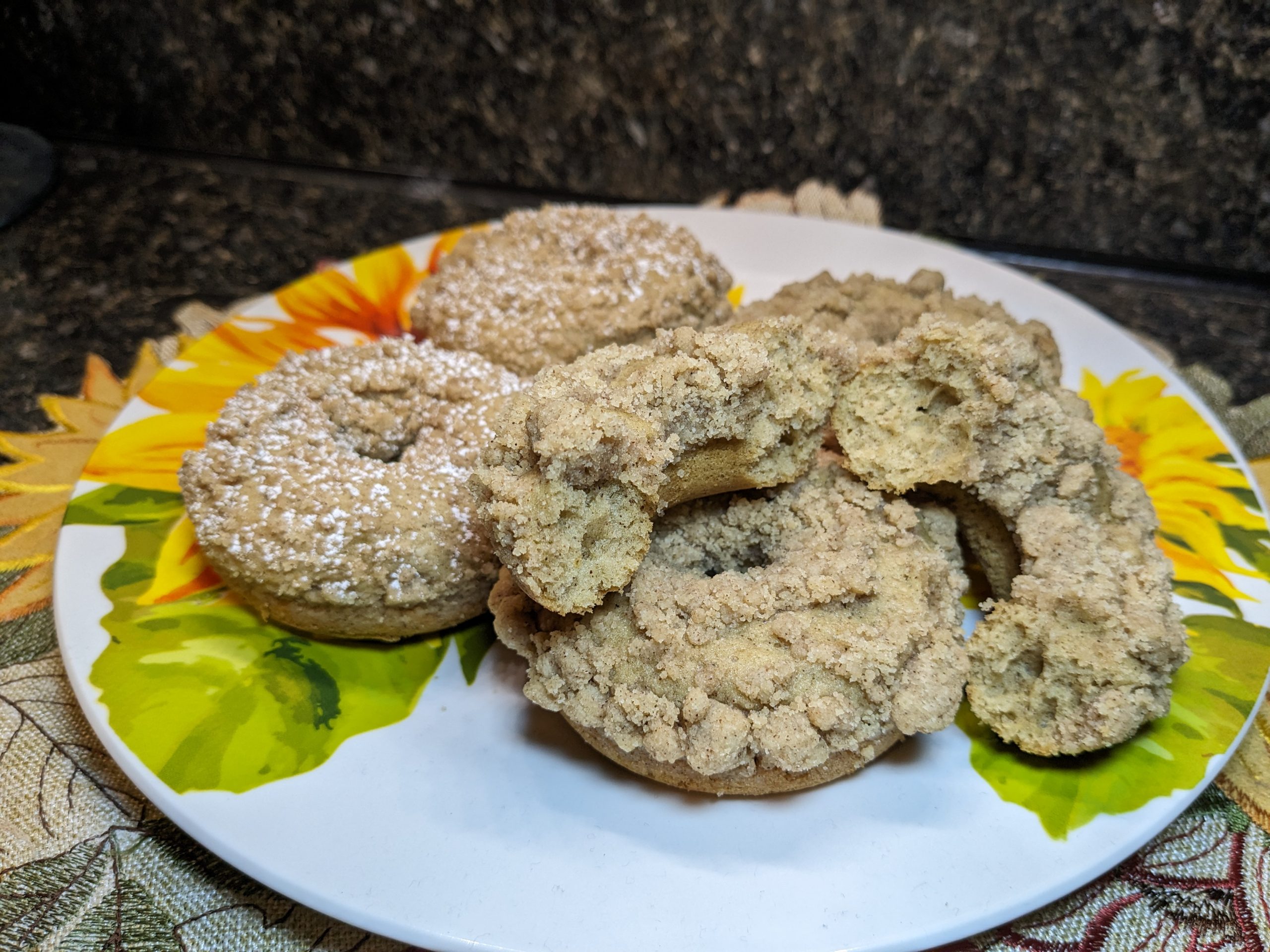 Copycat Snacks: Entenmann's Crumb Topped Donuts - Flour and Sunflowers